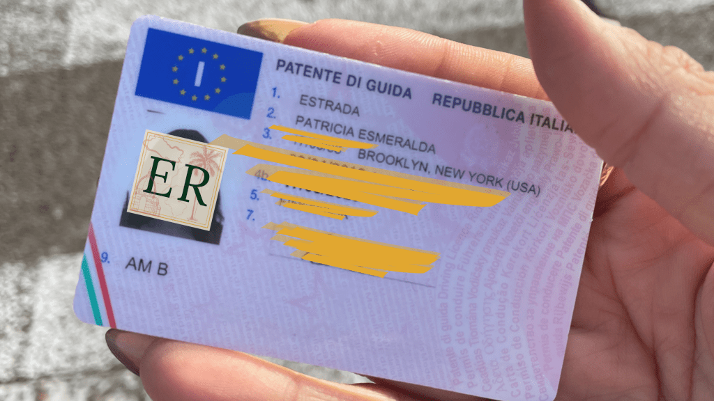 Getting my Italian driver’s license – Esmeralda's Road