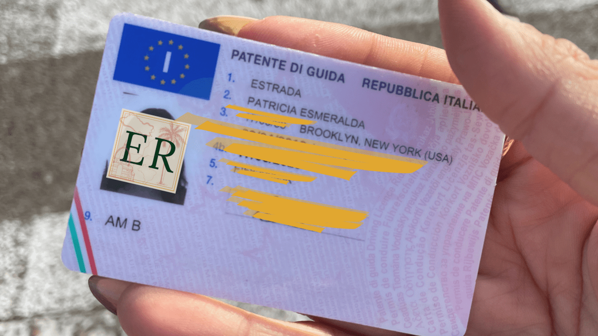 Getting my Italian driver’s license – Esmeralda's Road